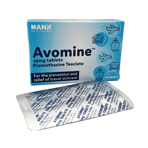 Buy Avomine Travel Sickness Tablets Online | Free Online Consultations ...