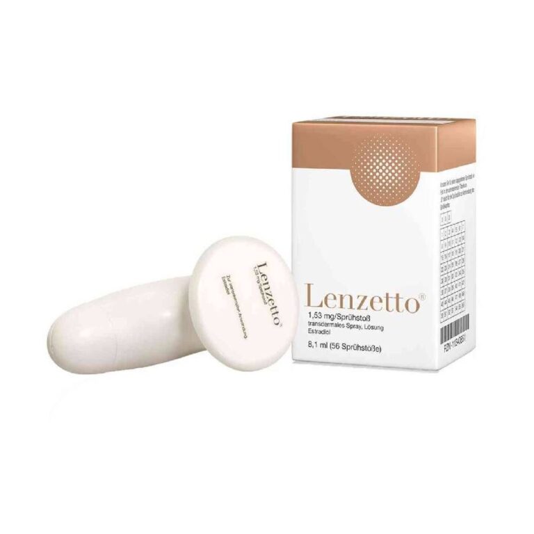 Buy Lenzetto Spray Online | Transdermal HRT Spray For Menopause