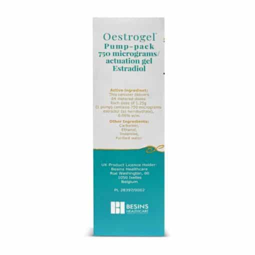 Buy Oestrogel Pump-Pack Online | HRT Oestrogen Gel | Click2Pharmacy