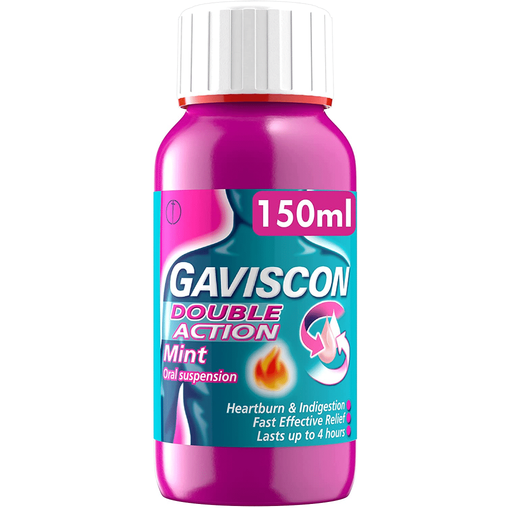 Buy Gaviscon Double Action Liquid Peppermint Online | Free Online ...